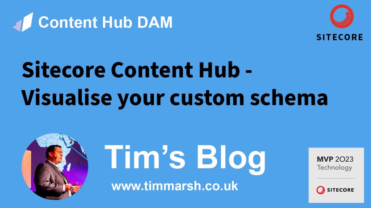 Sitecore Content Hub – Visualise your custom schema – Tim's Blog
